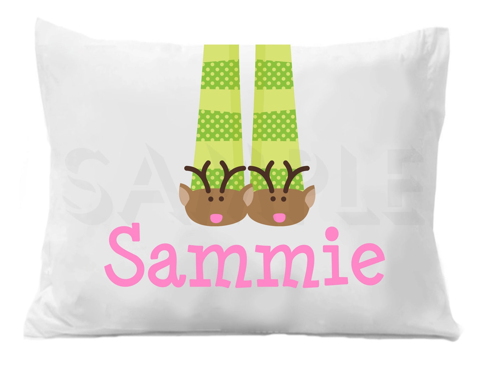 Elf Personalized Pillow Case - Etsy