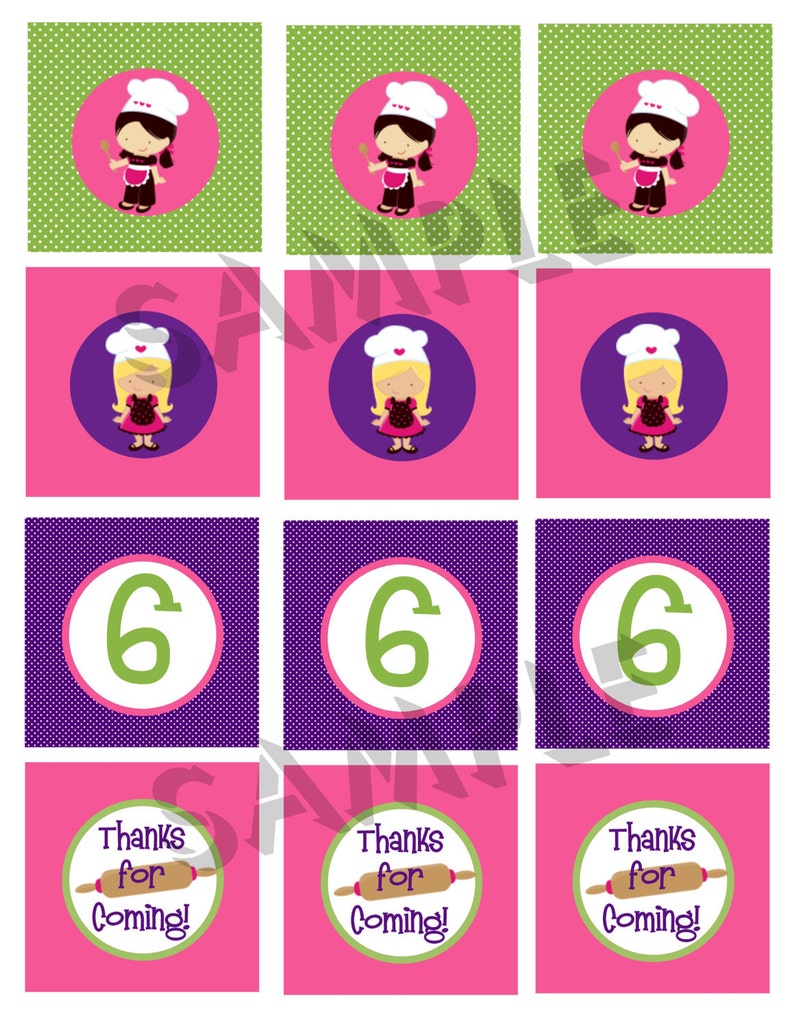 Chef Birthday Party Invitation: Cooking Theme (printable) - Etsy