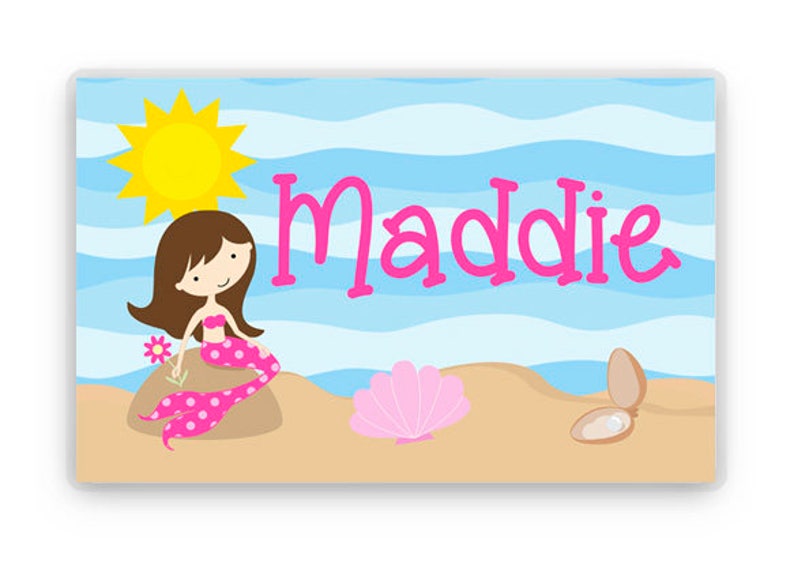 Rainbow Personalized Placemat, Rainbow Kids, Birthday Gift, Fun Arts ...