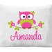 Owl Pillow Case Owl Pillow Case - Etsy