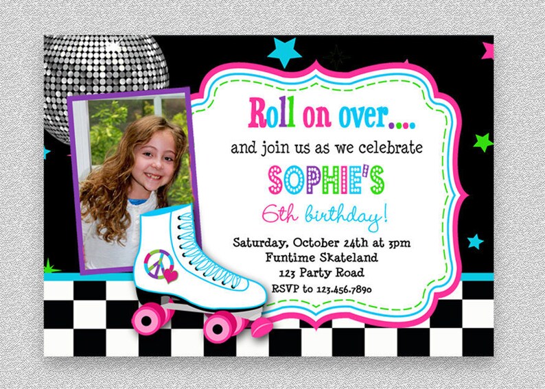 Laser Tag Bowling Birthday Invitation, Printable or Printed - Etsy