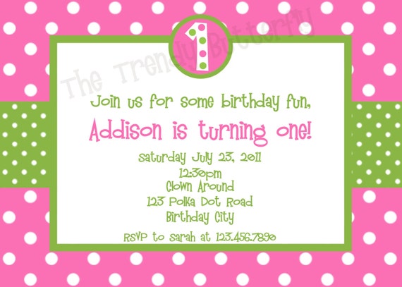 Pink Polka Dot Invitation Dots Invitation Packs 8 Pack Hot Pink