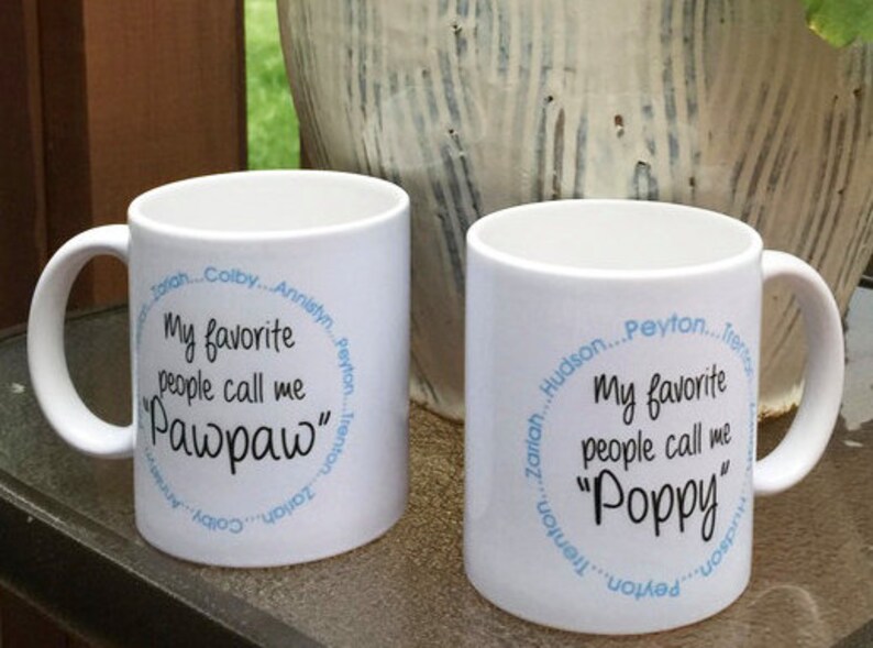 Personalized Grandpa Mug Grandfather Gift Fathers Day Gift - Etsy Personalized Grandpa Mug Grandfather Gift Fathers Day Gift - Etsy