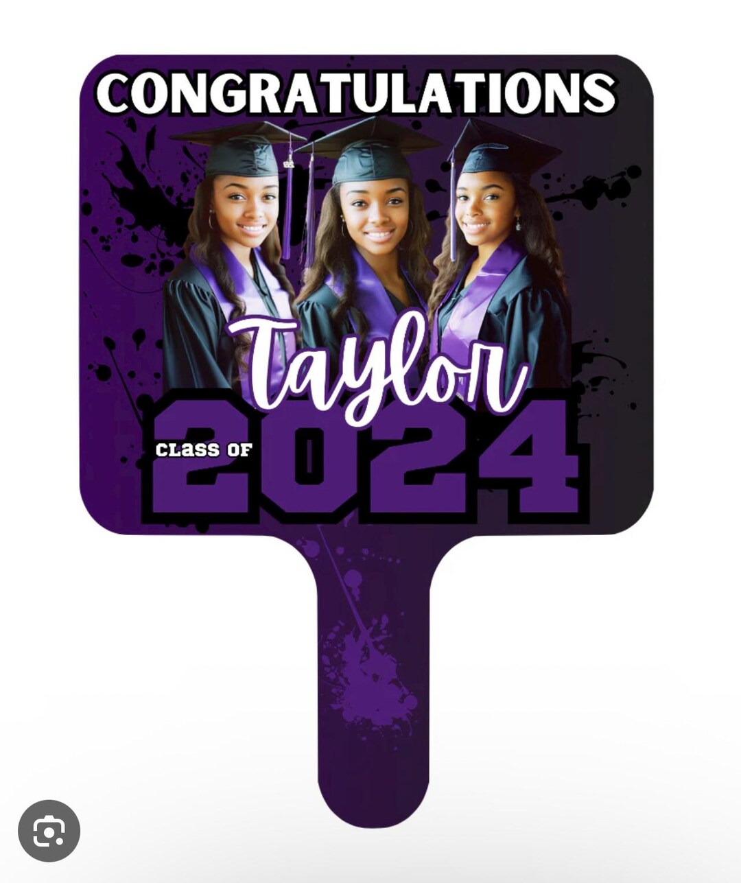 Graduation Paddle Fan - Etsy