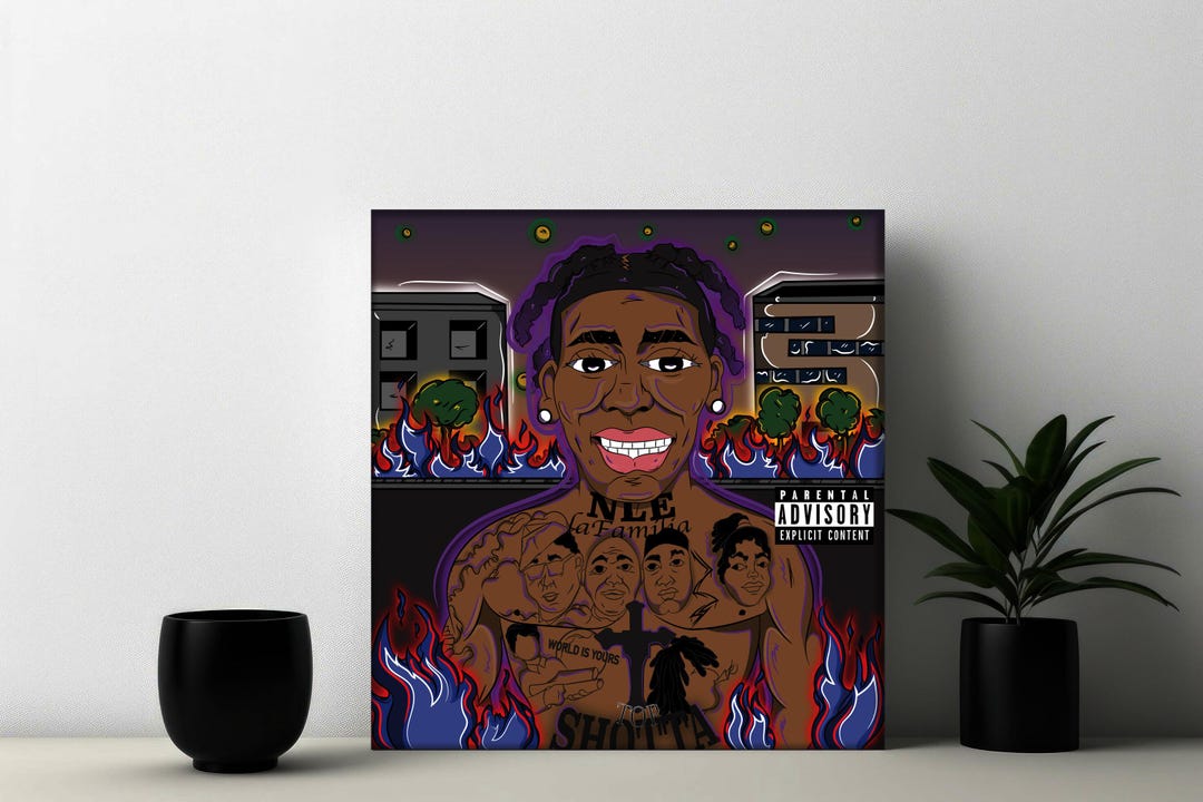 NLE Choppa Wall Art - Etsy