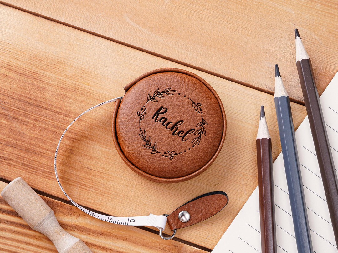 Custom Pocket Measuring Tool, Engraved Tailor Gift, Pocket Tape Measure ...