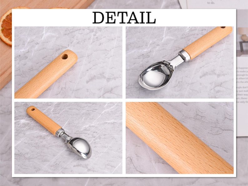 Personalized Ice Cream Scoop, Custom Engraved Dessert Scoop, Wedding ...