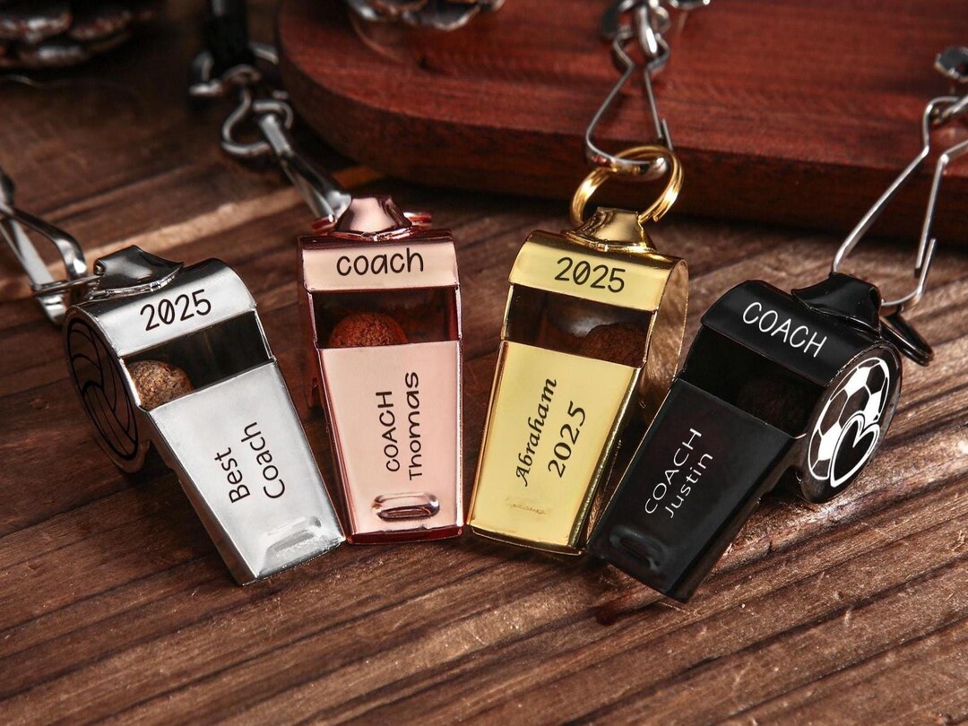 Custom Sport Whistle, Personalized Whistle With Engraving, Sport Gift ...