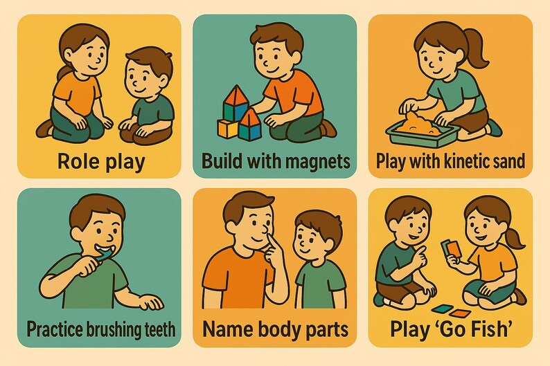 Visual Schedule for ABA Therapy | Printable Routine Cards for Children ...