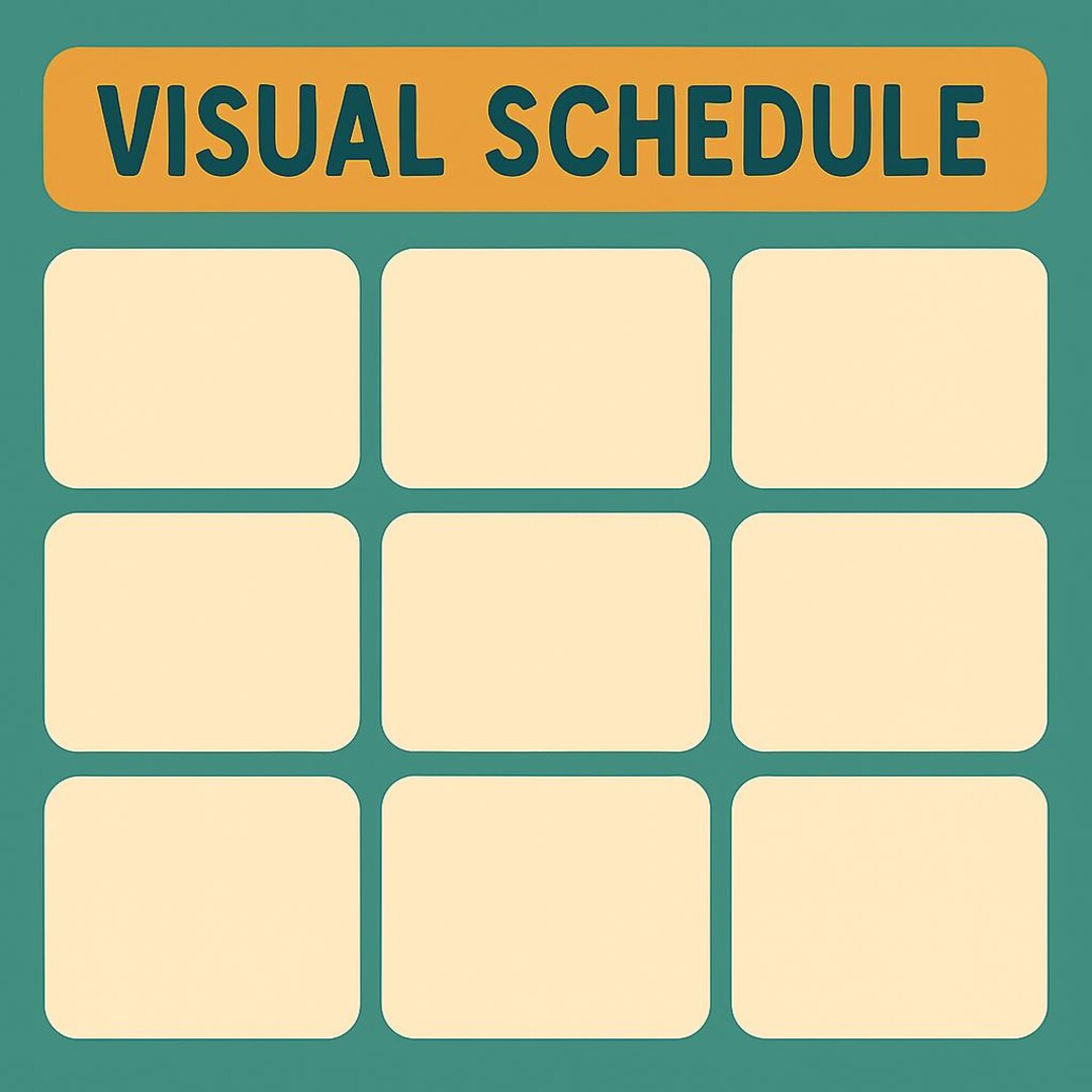 Visual Schedule for ABA Therapy | Printable Routine Cards for Children ...