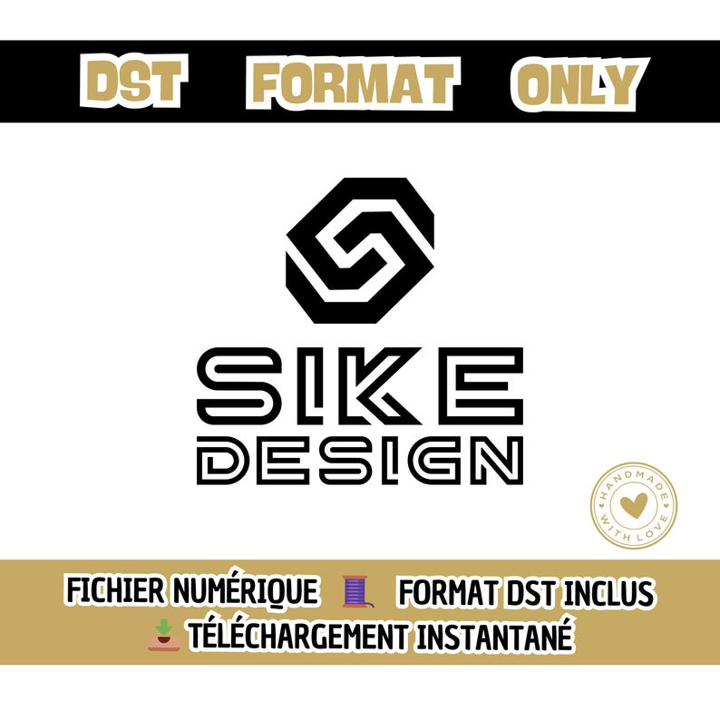 DST File – Custom Embroidered Patch | Digital Machine Embroidery Design ...