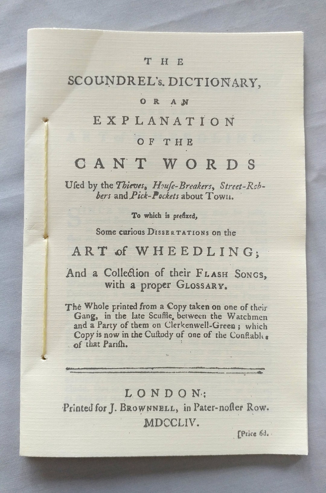 The Scoundrel's Dictionary - Etsy