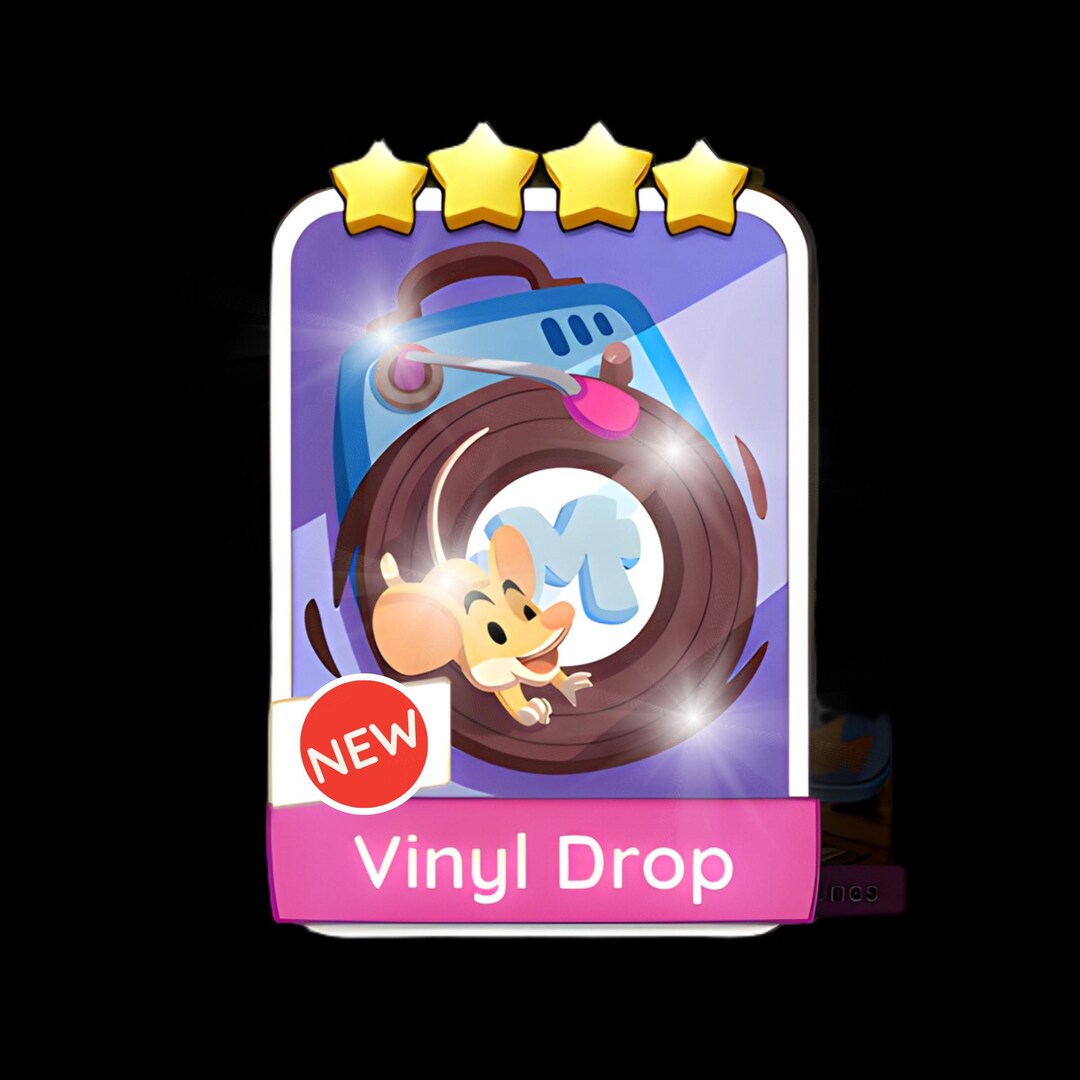 Monopoly GO Stickers Vinyl Drop 4 Stars Set 15 - Etsy