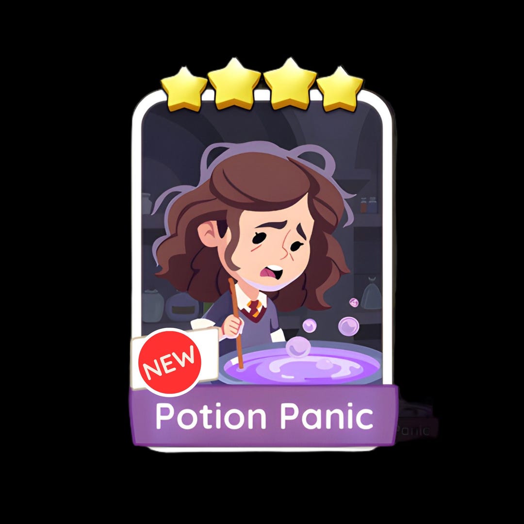 Monopoly GO Stickers Potion Panic 4 Stars Set 16 - Etsy