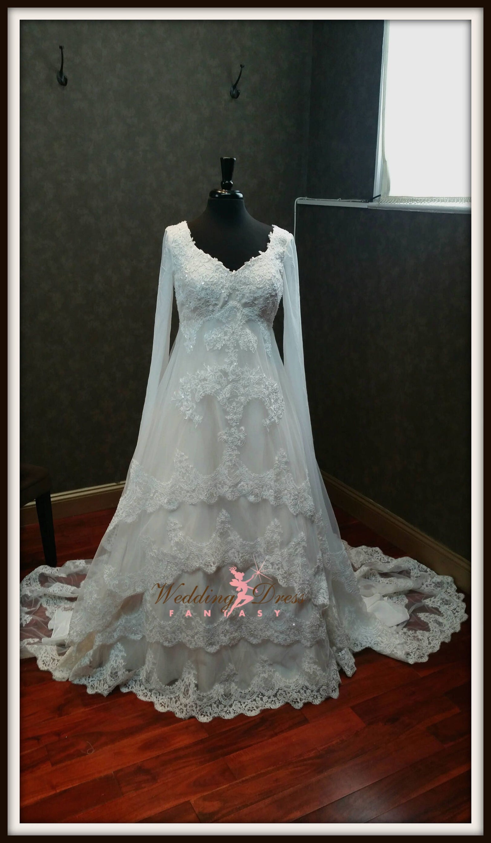 Celtic Wedding Dress Wedding Dress With Sleeves Celtic Style - Etsy