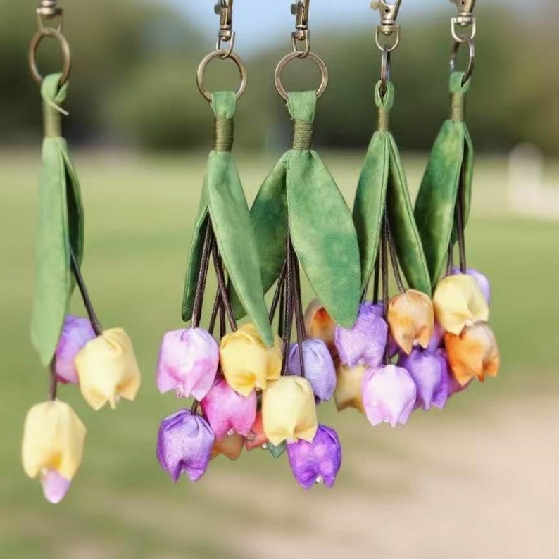 Tulip Sewing Pattern & Video Tutorial: Beginner-friendly Fabric Flower ...