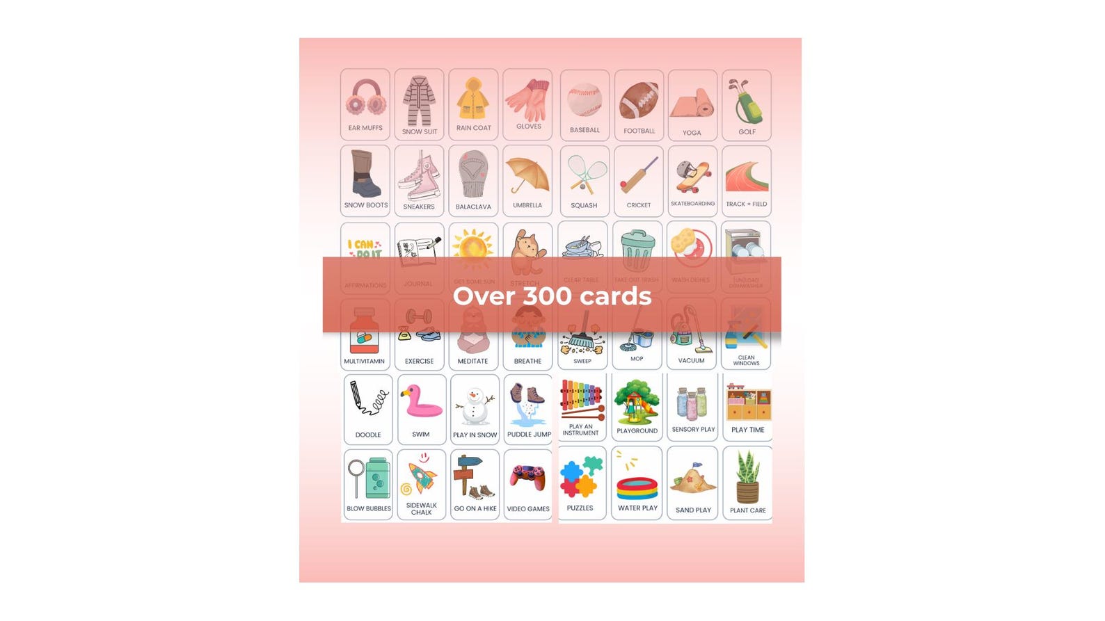 Printable PDF Daily Routine and Transitions | Visual Schedule for ...