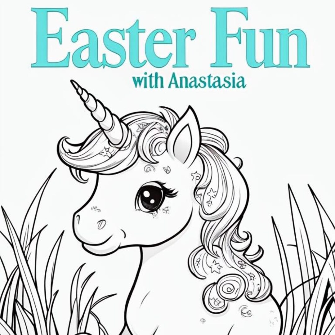 Fun Kids Coloring Book | Printable Digital Download | Preschool ...