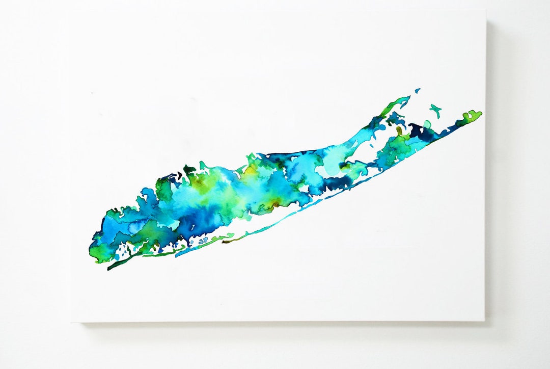 Long Island Watercolor - Etsy