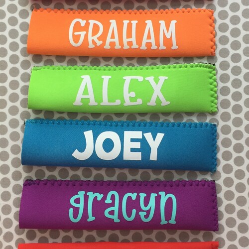Personalized Popsicle Holder Cover Kids Summer Flavored Ice - Etsy
