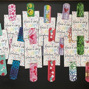 Slappy Valentines Day Slap Bracelets Personalized Class Team Teacher ...
