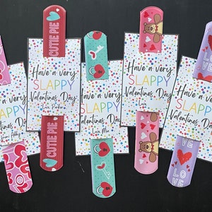 Slappy Valentines Day Slap Bracelets Personalized Class Team Teacher ...