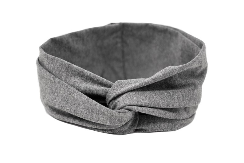 BASIC Gray Headband Basic DARK GRAY Hair Band | Etsy