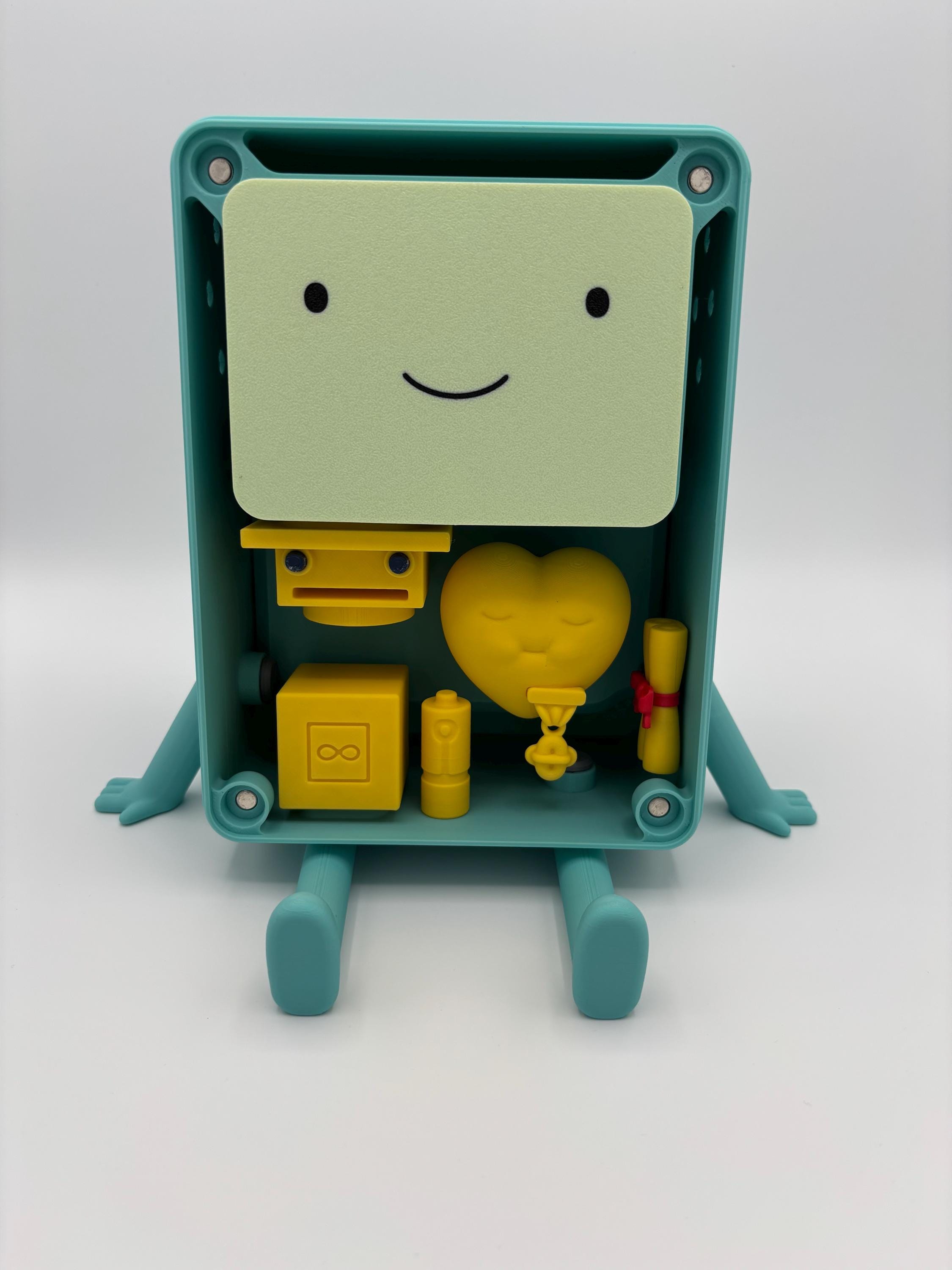 Adventure Time BMO Figure: Life-size, Interchangeable Faces, Working ...