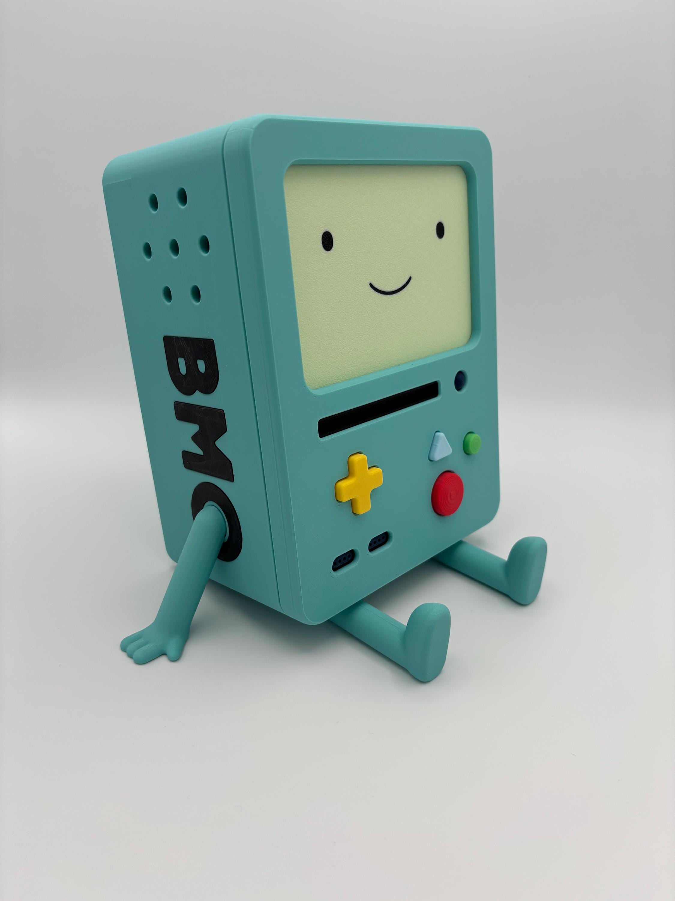 Adventure Time BMO Figure: Life-size, Interchangeable Faces, Working ...