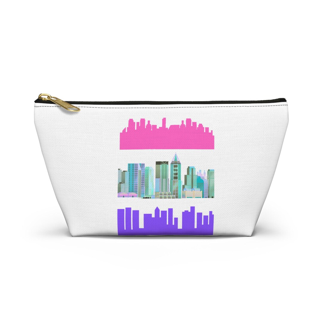 City Skyline Accessory Pouch: Urban Chic Cosmetic Bag & Travel ...