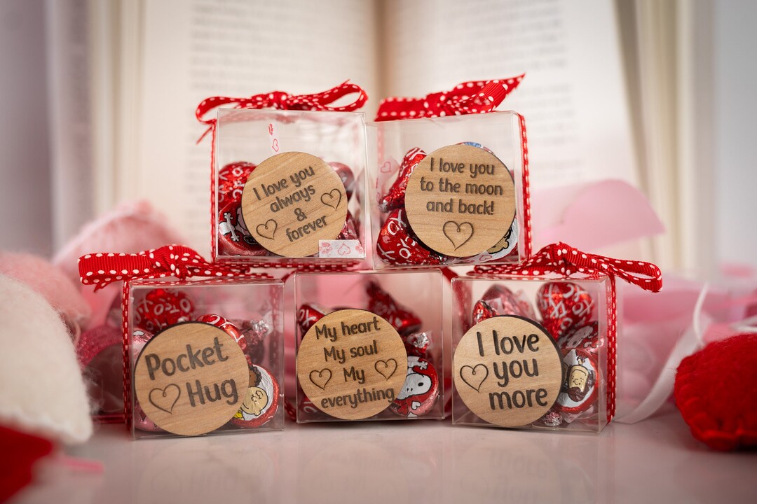 Love Tokens - Pocket Hug - Wood Pocket Coin, Gifts for Her or Him ...