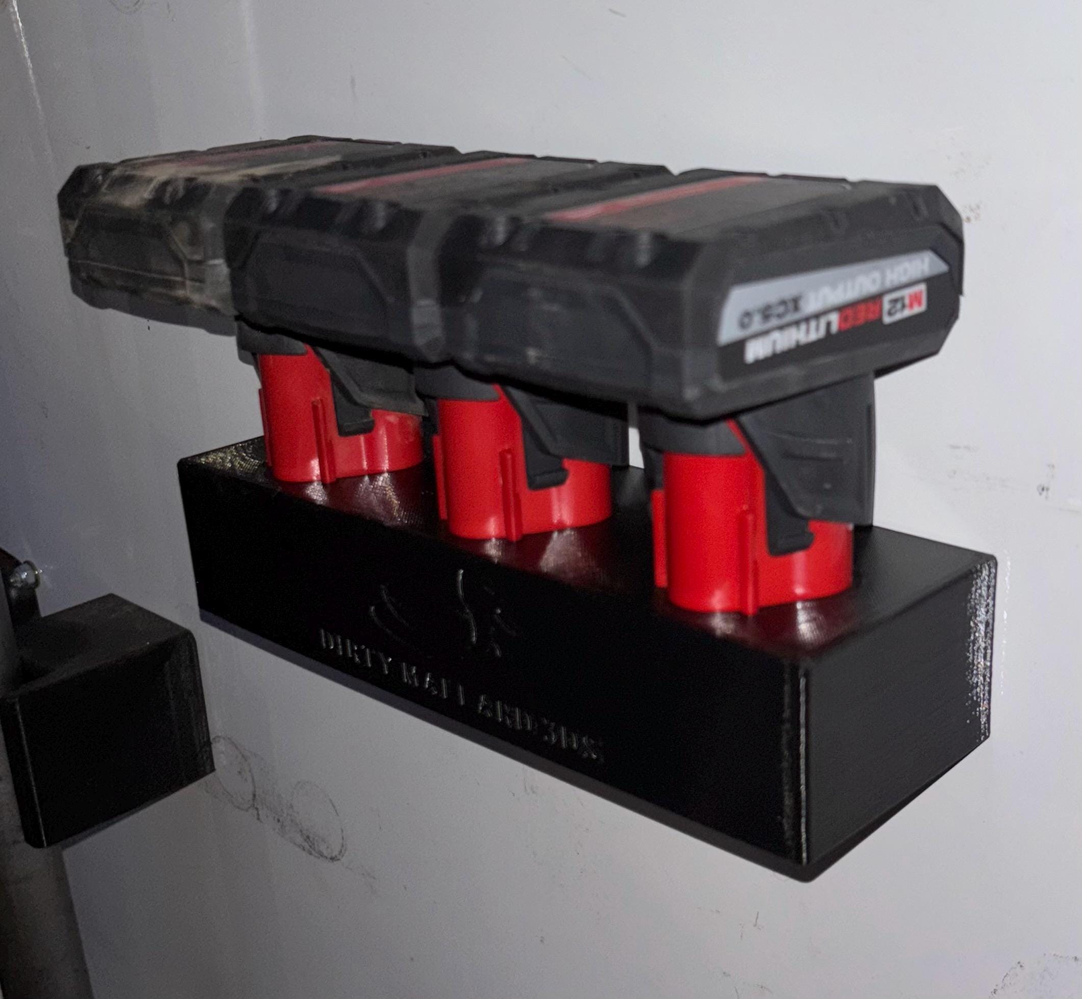 Milwaukee M12 Magnetic Battery Holder - Etsy