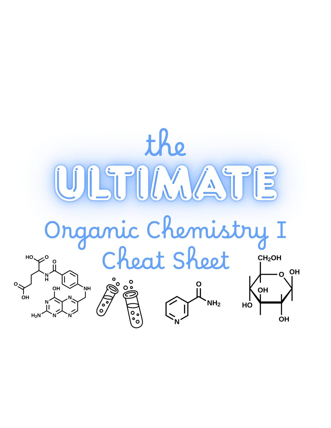 Organic Chemistry I ULTIMATE Reagent Cheat Sheet - Etsy