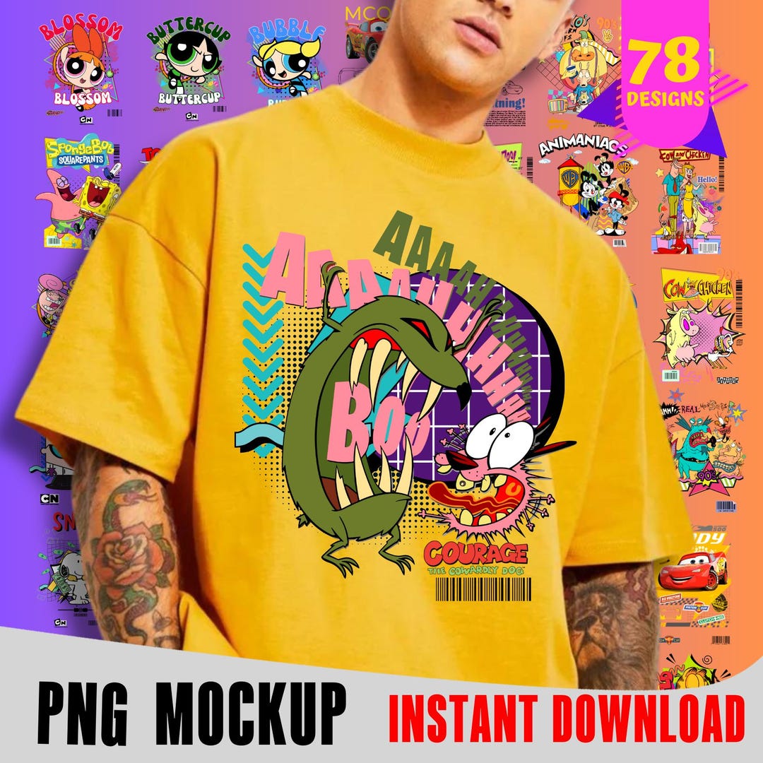 Designs Cartoons 90s! Bundle X78 of Iconic 90s Cartoons! Classic TV ...