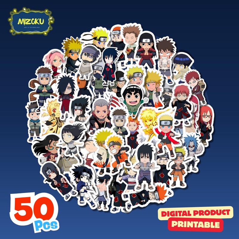 Naruto Stickers - Etsy