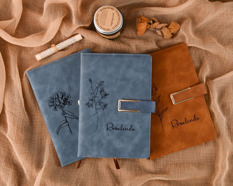 Personalized PU Leather Journals,custom Engraved Notebooks,custom ...