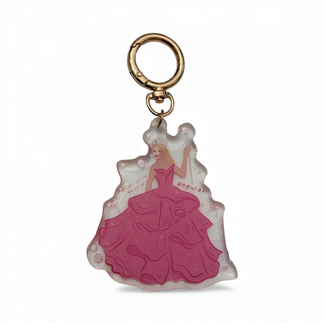 Wicked Inspired Glinda the Good Witch Bag Charm // Keychain // Ready to ...