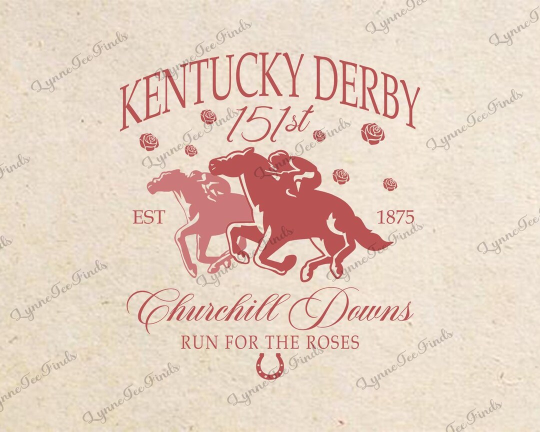 Kentucky Derby Png, 151st Run for the Roses Png, Horse Racing Lover Png ...