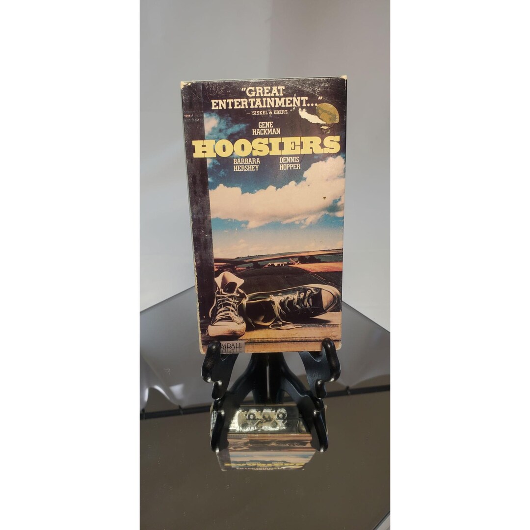 Hoosiers VHS Tape 1988 Gene Hackman Dennis Hopper - Etsy