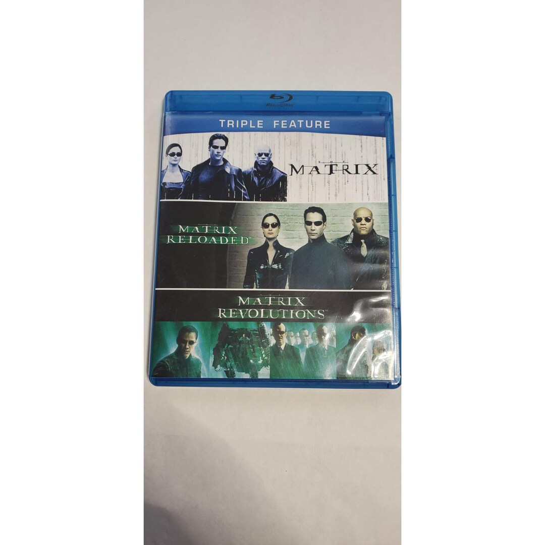 The Matrix - the Matrix Reloaded - the Matrix Revolution Blu-ray DVD ...