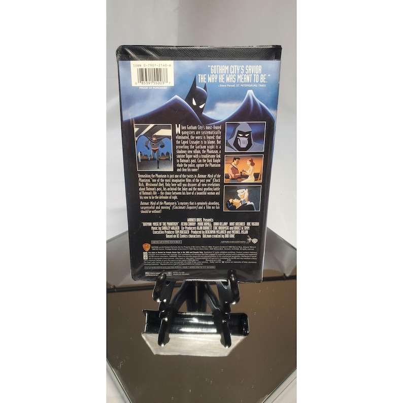 Batman Mask of the Phantasm VHS Tape 1993 Warner Bros Clamshell Case - Etsy