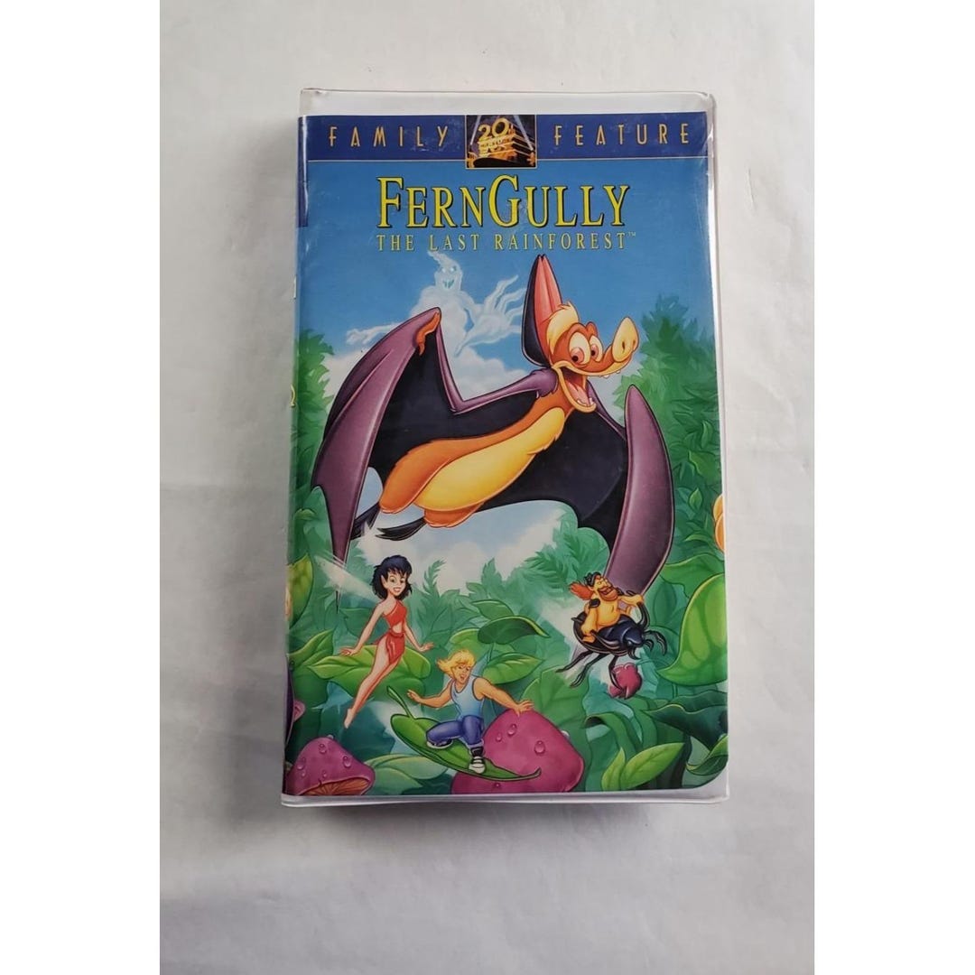 Fern Gully: the Last Rainforest VHS Tape 1992 - Clamshell - Etsy