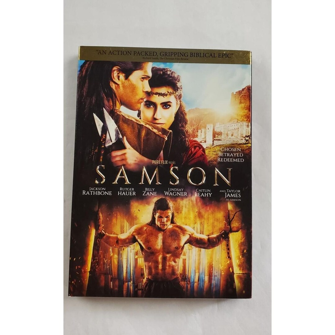 Samson DVD - Jackson Rathbone With Slipcover - NEW - Etsy