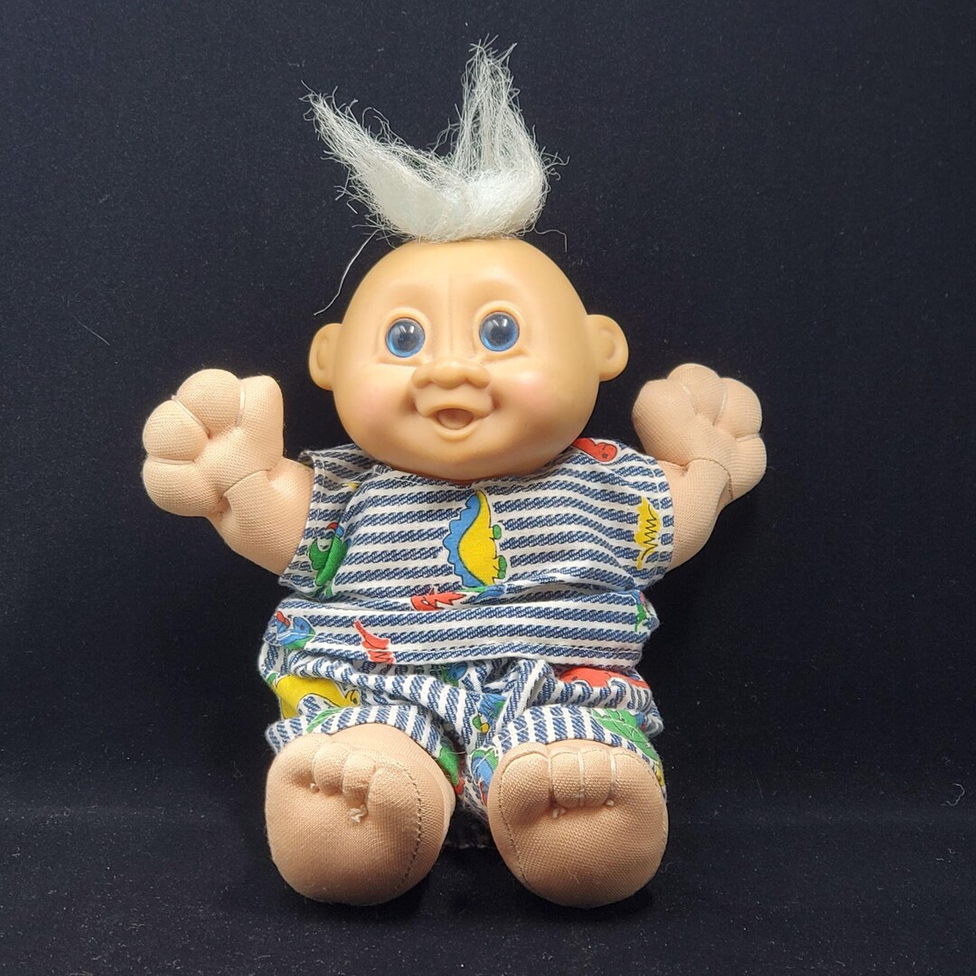 Vintage Russ Troll Doll Kidz Baby Plush Soft Toy Collectible 1990 9 ...