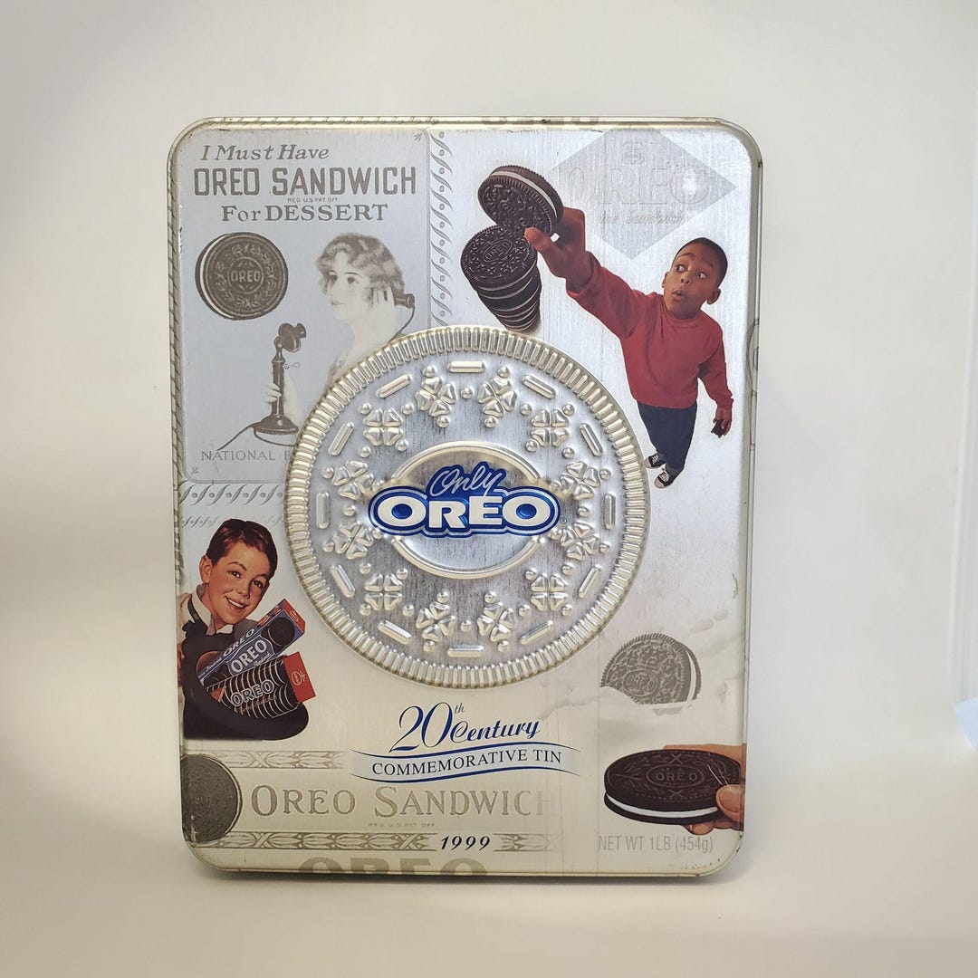 Vintage Oreo Cookie 20th Century Commemorative Tin 1999 Collectible - Etsy