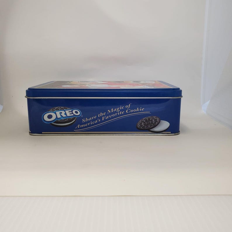 Vintage Oreo Cookies Tin Limited Edition 2002 Christmas Holiday ...