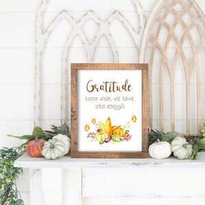 Gratitude Printable Wall Art Instant Download Seasonal Printables ...