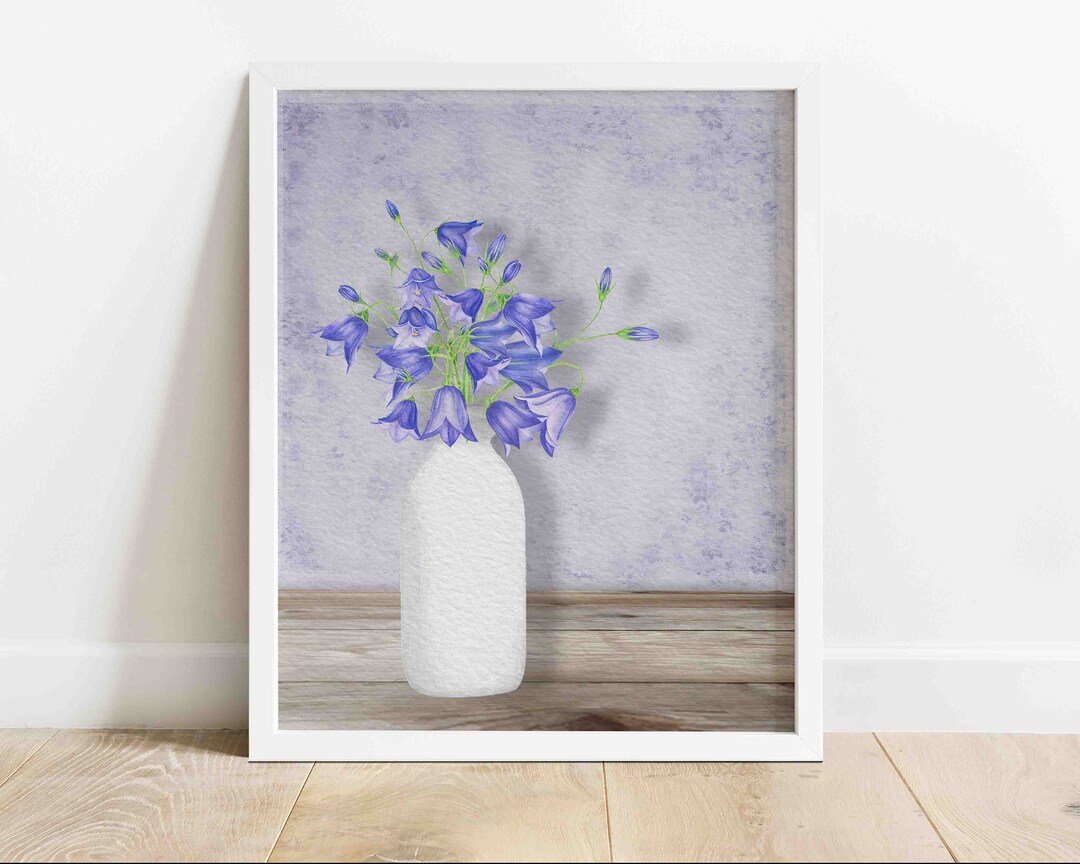 BLUEBELLS PRINTABLE Wall Art Farmhouse Wall Art Country/rustic Wall Art ...