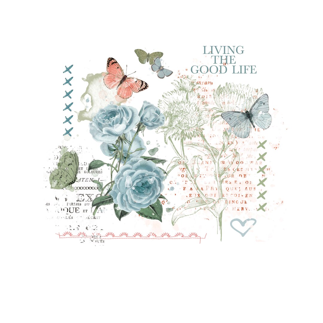 LIVING the GOOD LIFE Png | Png for Sublimation | Instant Download ...