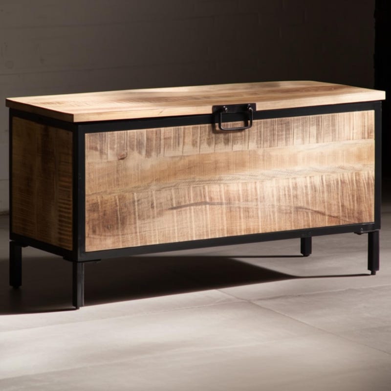 Reclaimed Wood Chest - Etsy